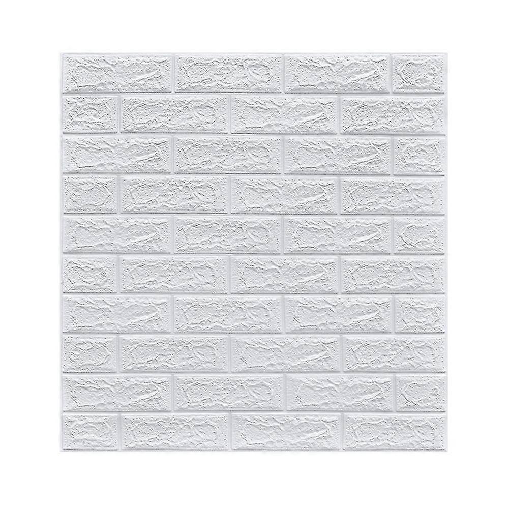 Self-adhesive Wall Panel Stone Effect Brick Pattern 3d Foam Waterproof ...