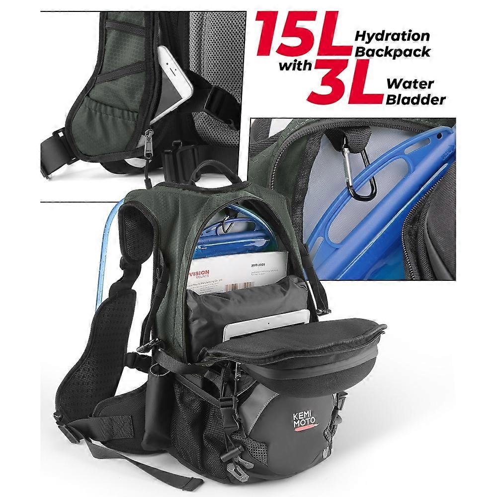 Motocross Bag Backpack Cycling Run Motorcycle Outdoor Sports Water Bag ...