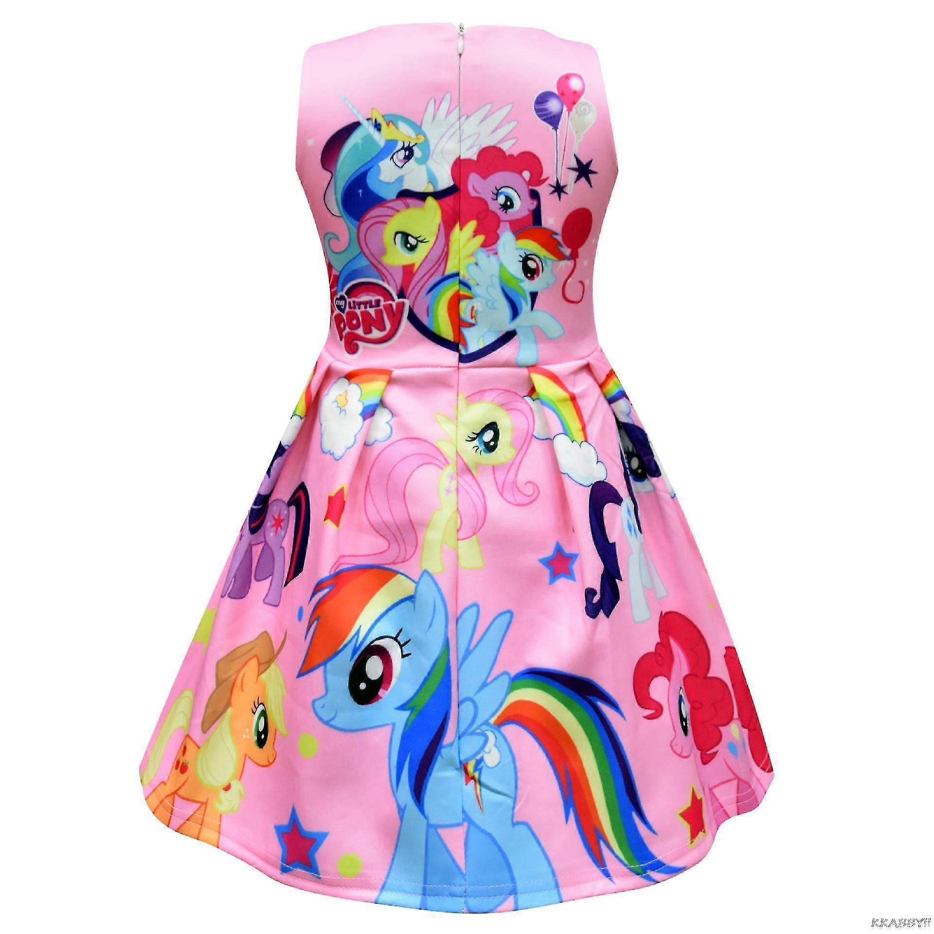 Summer Princess My Little Pony Dresses For Girls Halloween Birthday ...