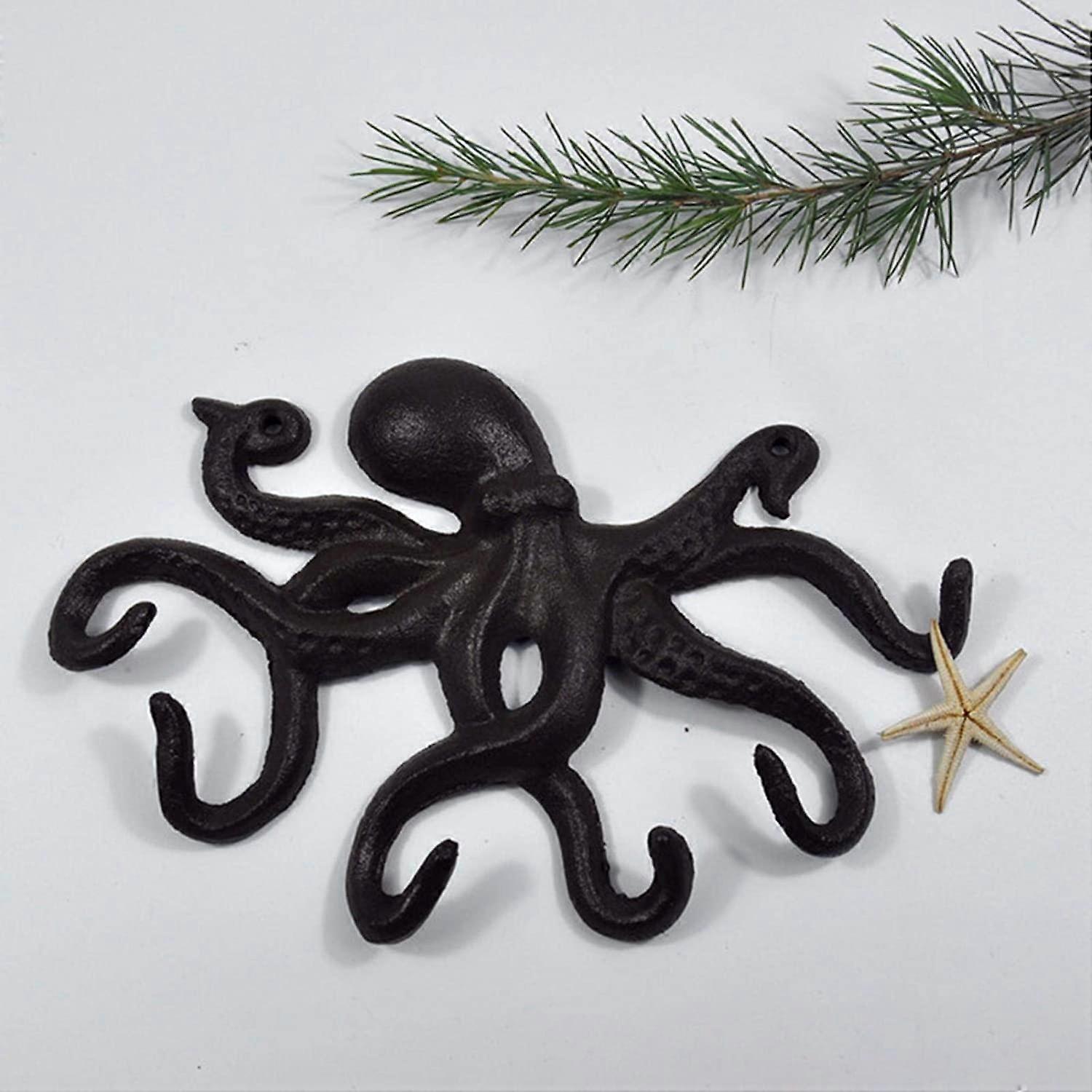Cast iron octopus leg - Made of wrought iron - For swimming Octopus ...