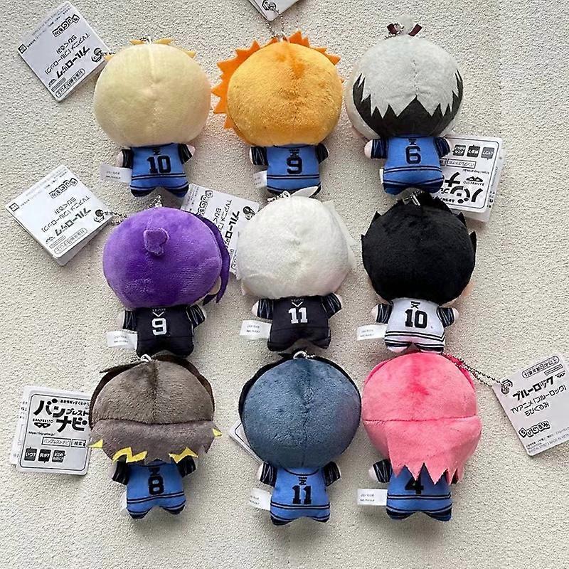 Blue Lock Key Chain Plush Toy Pendant Nagi Seishiro Chigiri Hyoma ...