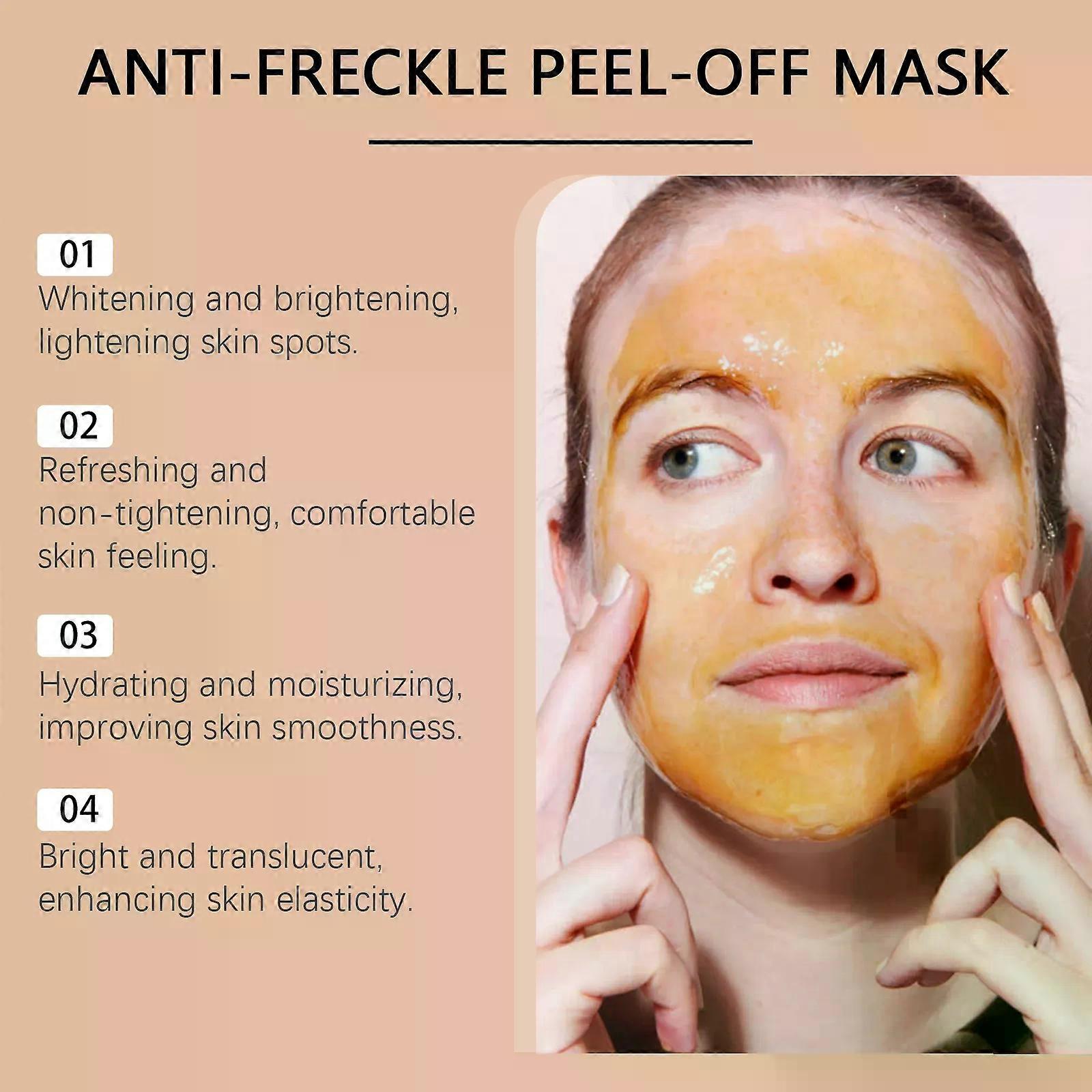 Face Mask for Dark Spot Removal, Spots Peel-Off Face Mask, Freckle ...