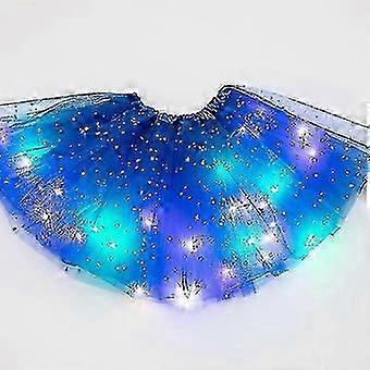 Women Led Tutu Skirts Girls Led Glowing Light Flower Princess Tutu ...