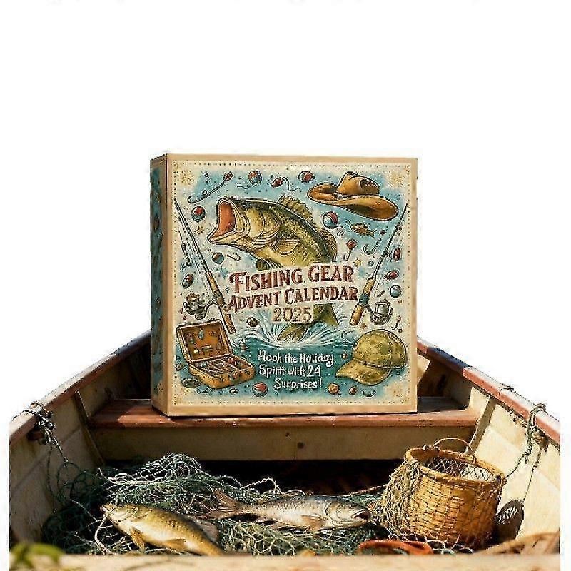 2025 Fishing Advent Calendar, 24 Pieces Fishing Lure Set, 24 Days ...