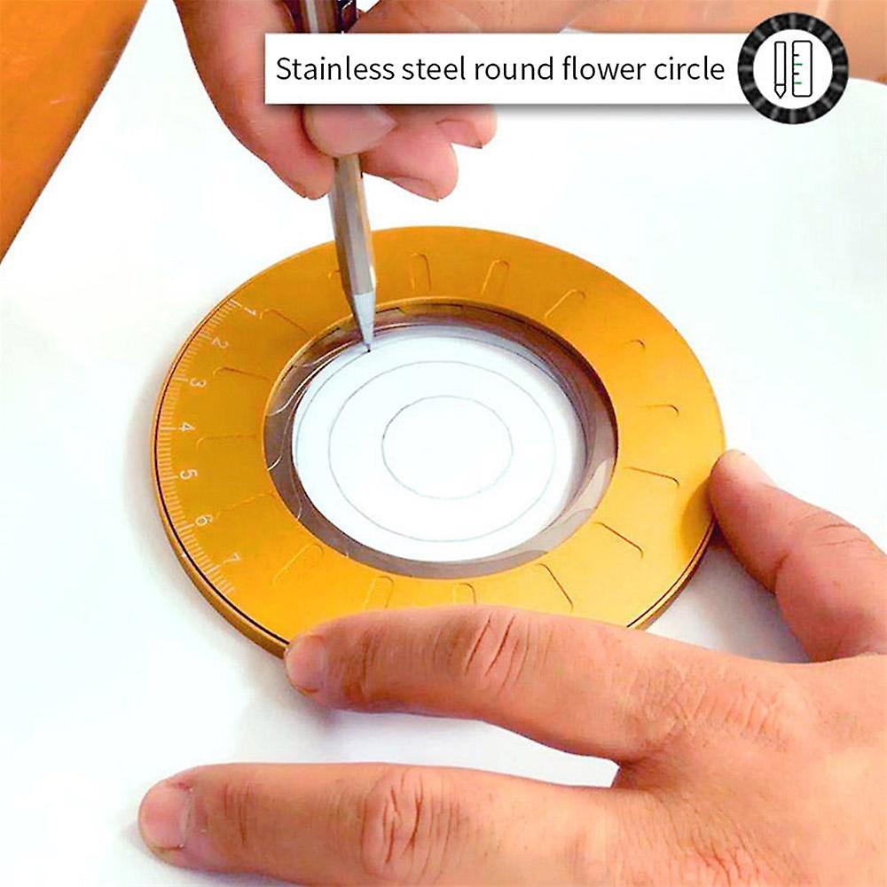 Adjustable Circle Drawing Ruler Tool Professional Round Circle Drawing ...