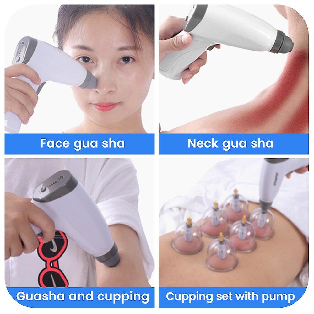 Rechargeable Vacuum Cupping Set Electric Scraping Cupping Cans ...