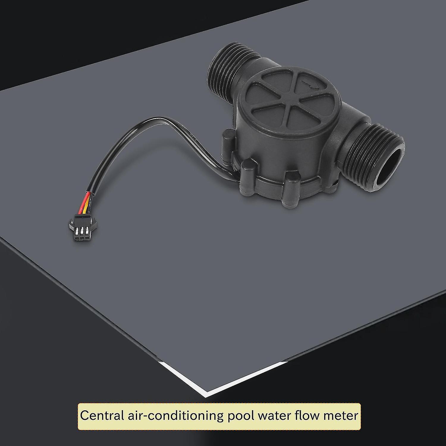 1pcs Flow Sensor Dn25 3.5-24v 1 Inch 2-100l/min Flowmeter Pump Er Flow ...