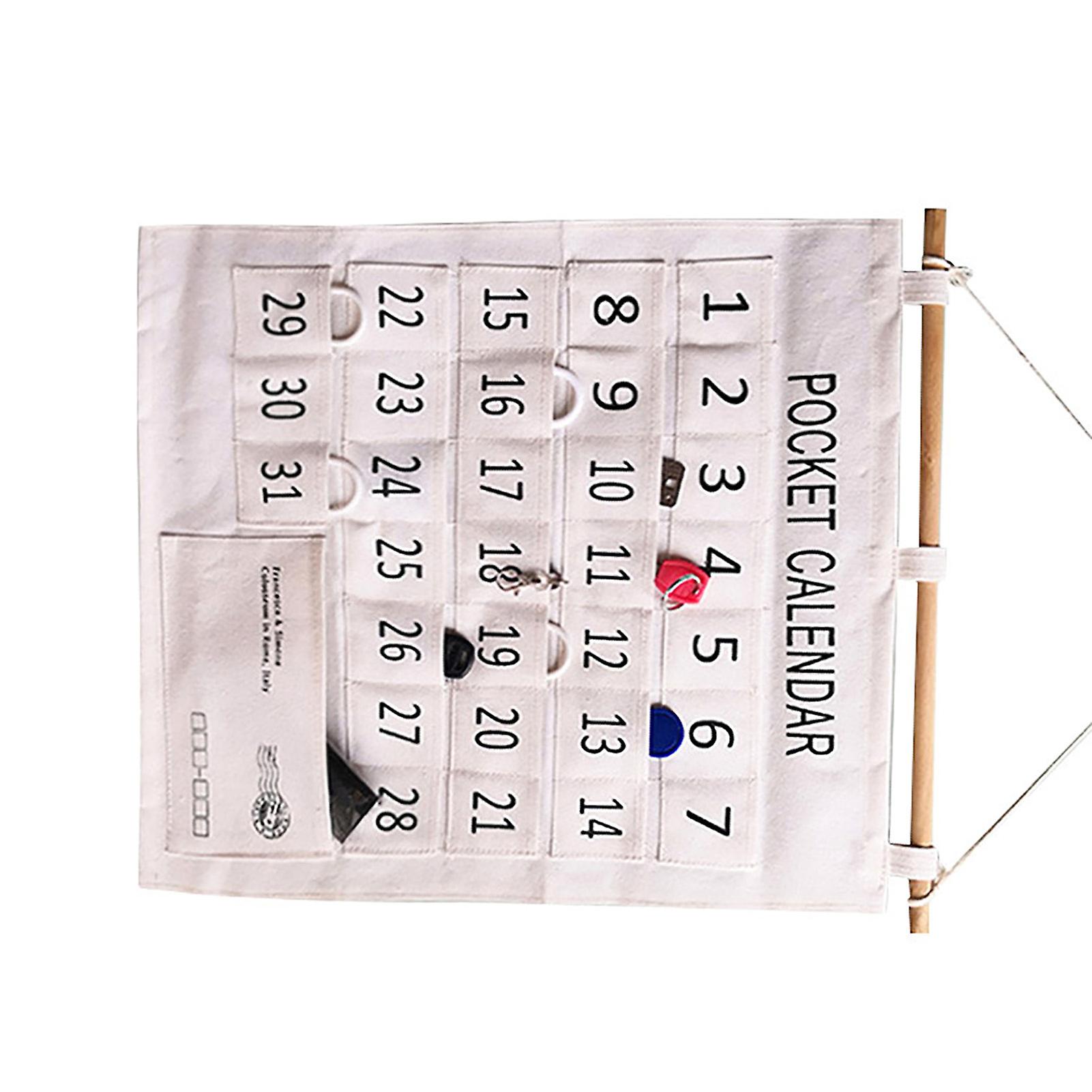 Numbered Pocket Chart,Numbered Calendar Pocket Chart Calendar Pocket ...