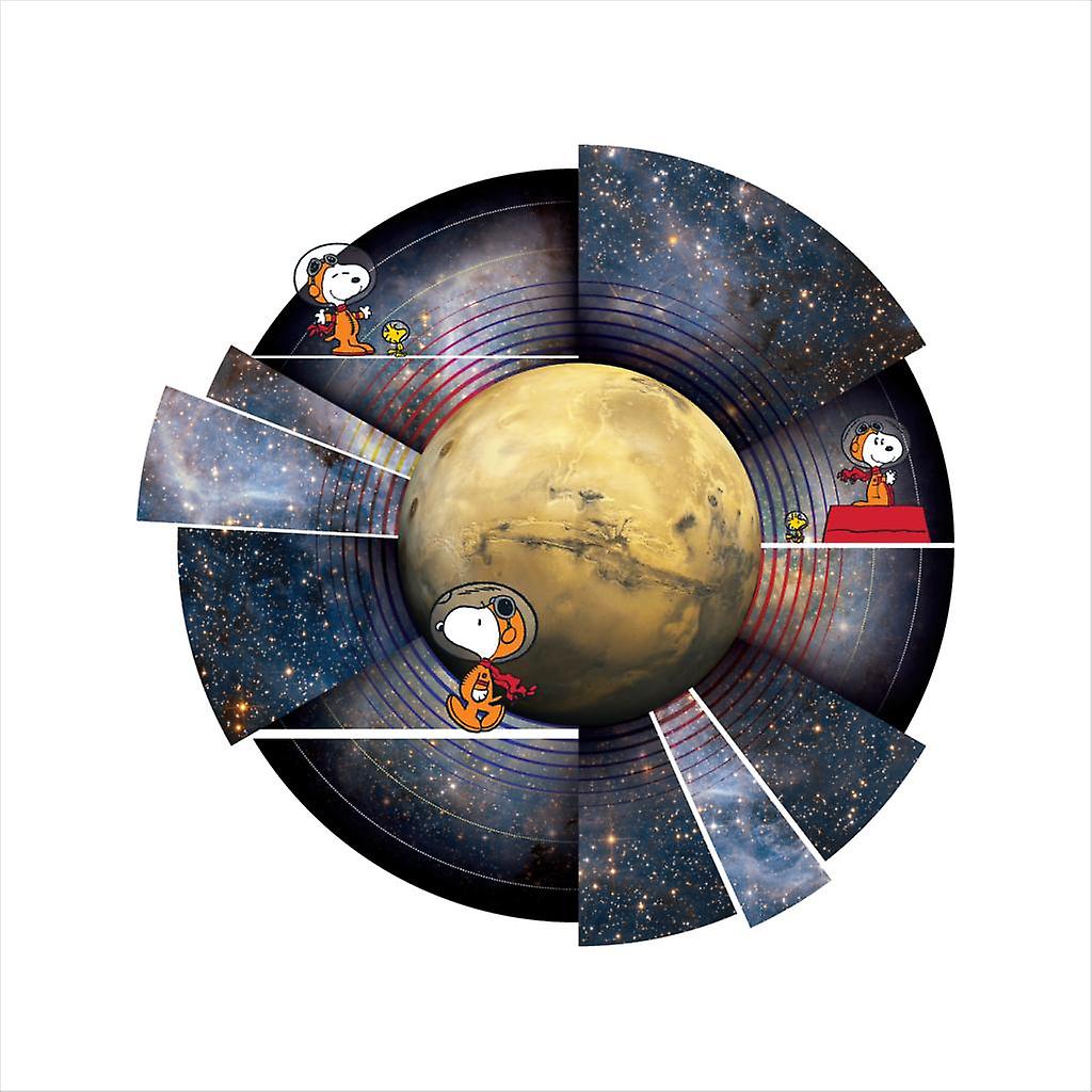 Peanuts Snoopy Woodstock Outer Space Montage Men's Sweatshirt | Fruugo US