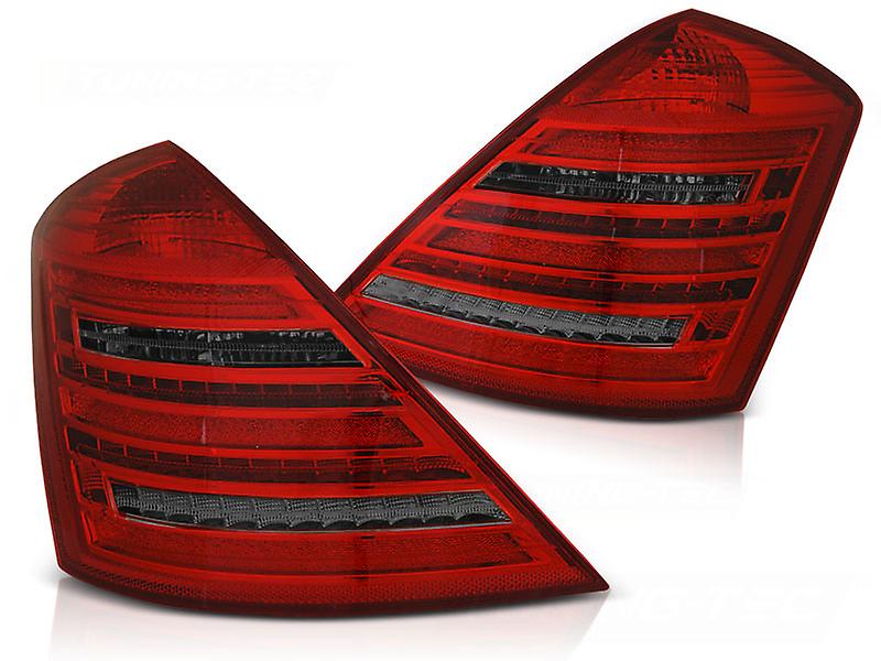 Rear LIGHTS MERCEDES W221 S-CLASS 05-09 - RED SMOKE W222 OPTICS | Fruugo SE