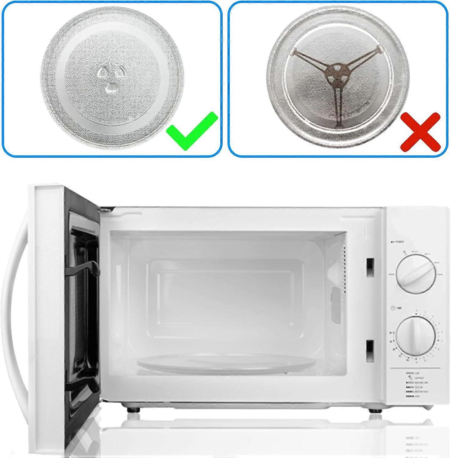 Microwave Plate, Microwave Turntable 24.5 cm, Microwave Plate with ...