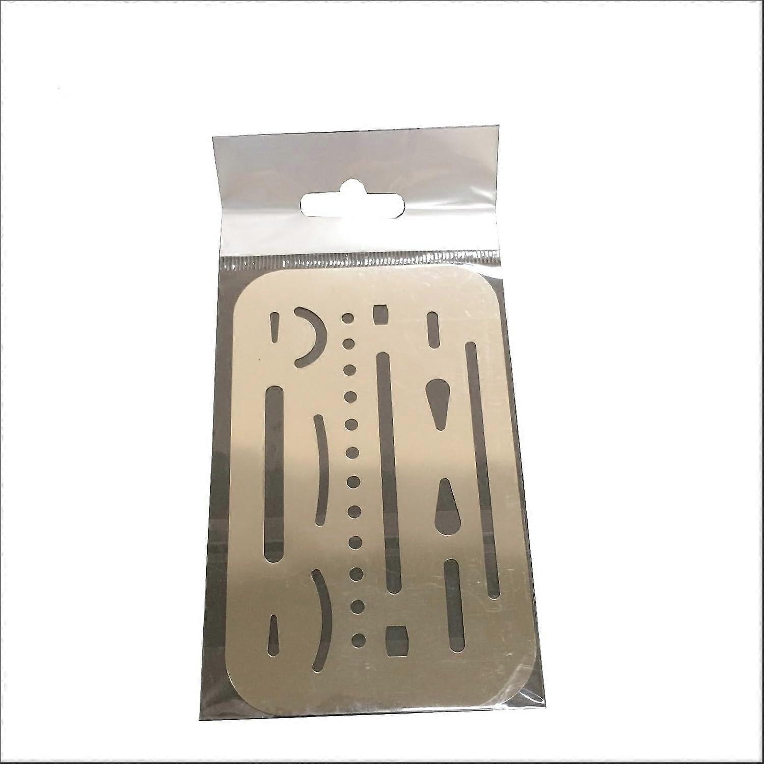 Silver Eraser Shield Eraser Template Drafting Metal Erasing Shield ...