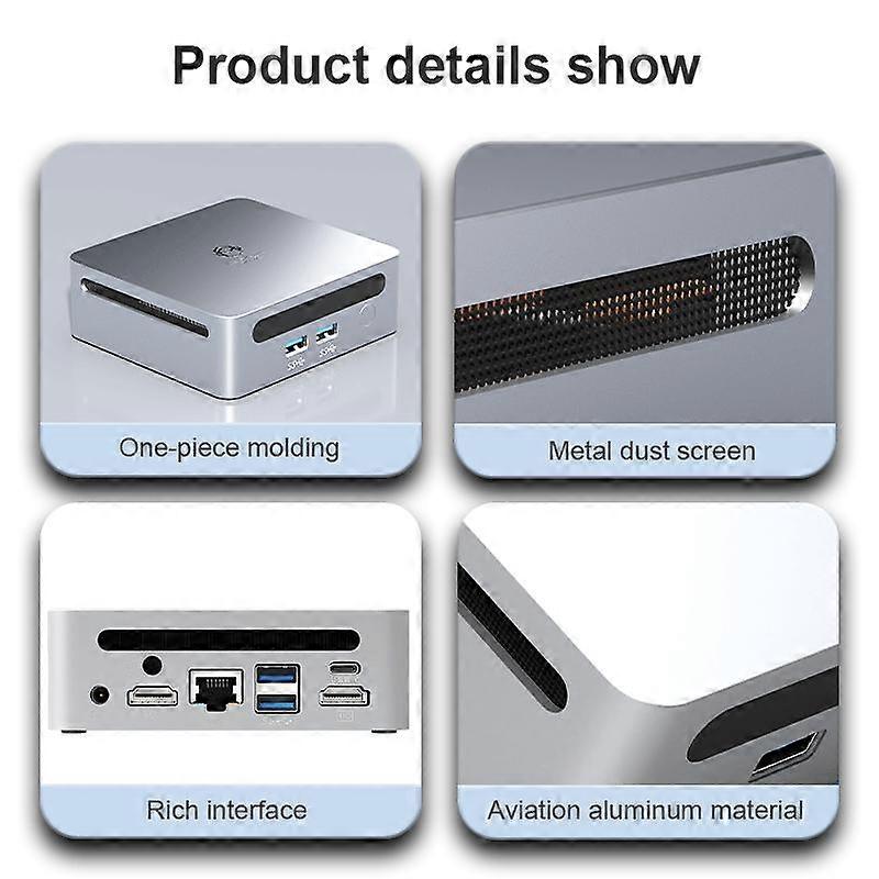 Nya Mini PC Gamer i5-1235u amd Ryzen 7 7730u R5 5600h Windows 11 2xddr4 2xnvme Gaming Mini ...