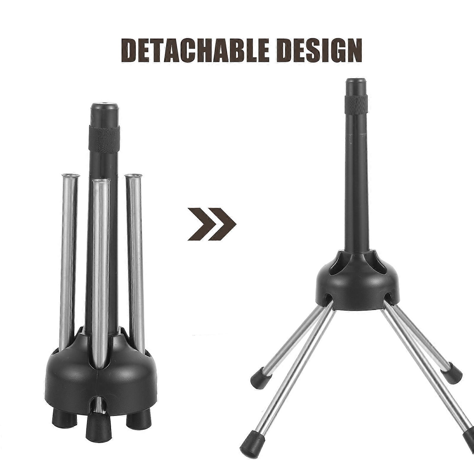 Folding Flute Stand Clarinet Stand Portable Flute Stand Rack Floor Oboe ...