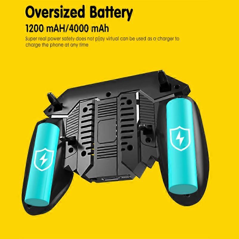 MEMO AK77 Game Trigger Phone Cooler Fan Game Controller Pubg Controller with Fan Pubg Mobile ...