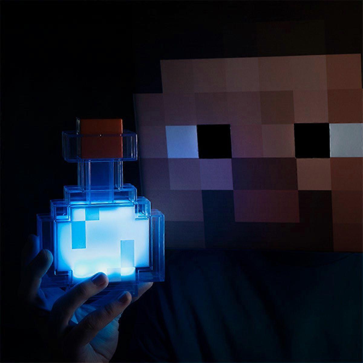 Minecraft Potion Bottle Color-Changing LED Desk Lamp | 7 Inch Night ...