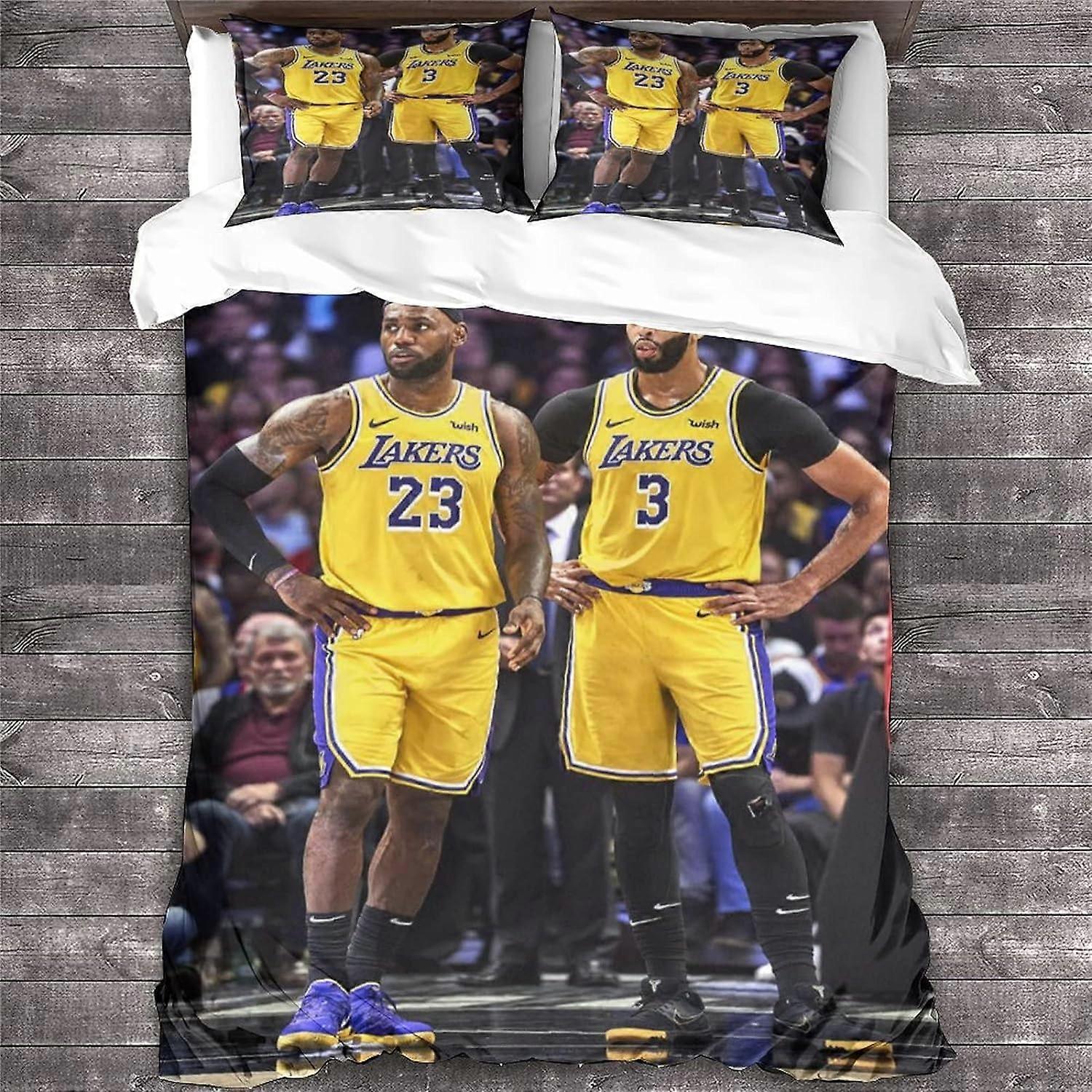 Lebron James Duvet Cover Bedding Set, Basketball Duvet Cover and ...
