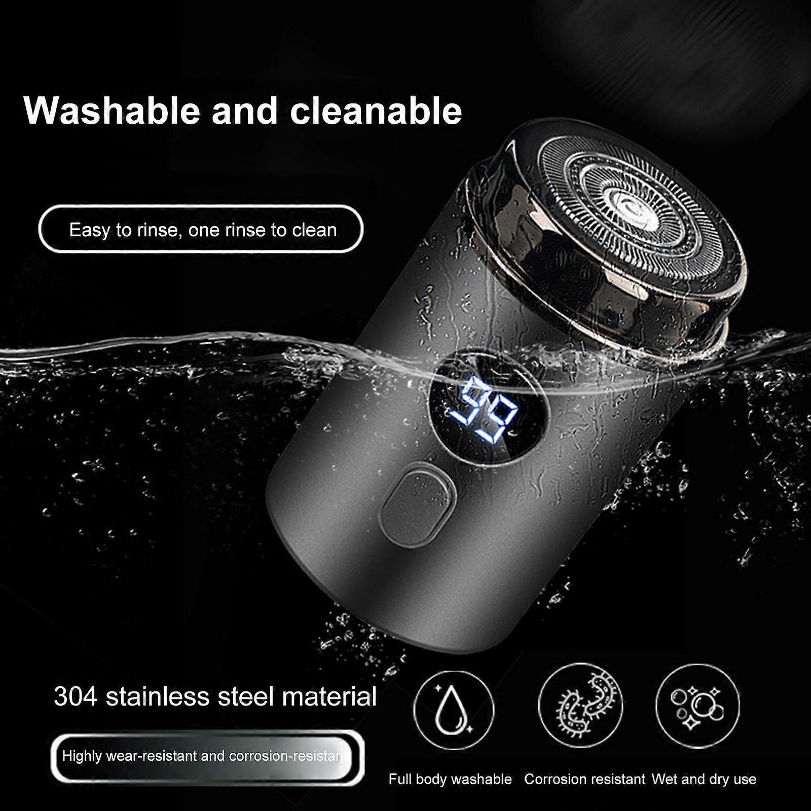 Electric Mini Razor Rechargeable Full Body Wash Travel Car Portable Men ...