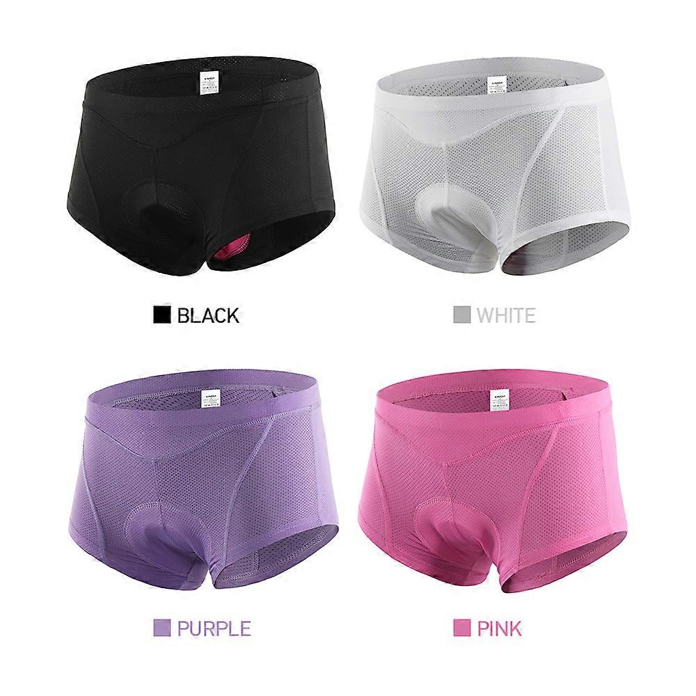Lixada Women Bike Underwear 3D Gel Padded Bicycle Briefs MTB Cycling Biking Underwear Shorts ...