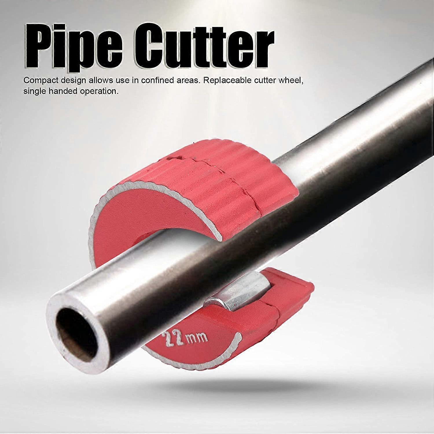 Tubing Cutter, Ratchet Tubing Cutter for Copper Pipe to Remove External ...