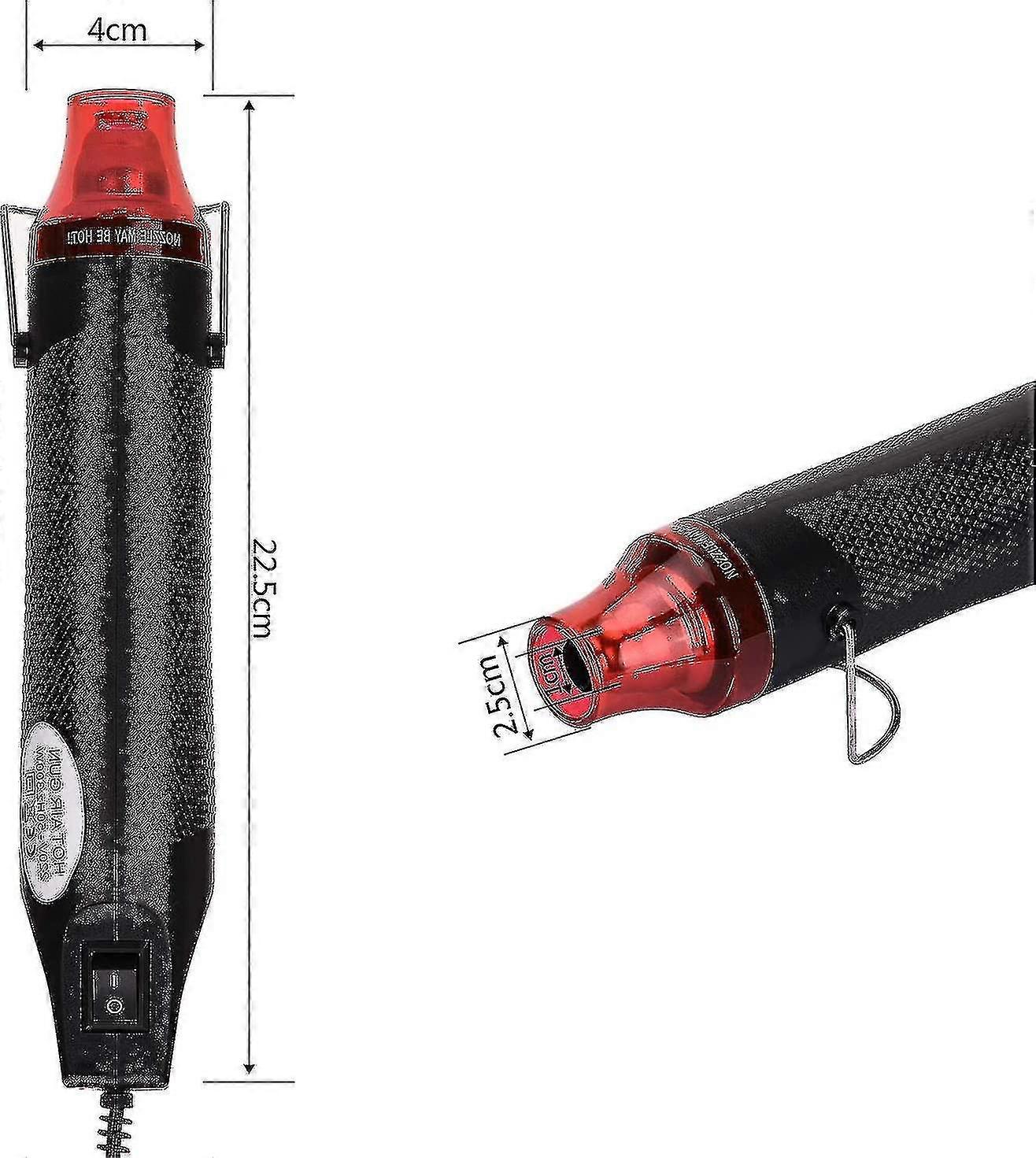 Mini Heat Gun Electric 300w Portable Hot Air Gun For Diy Craft ...