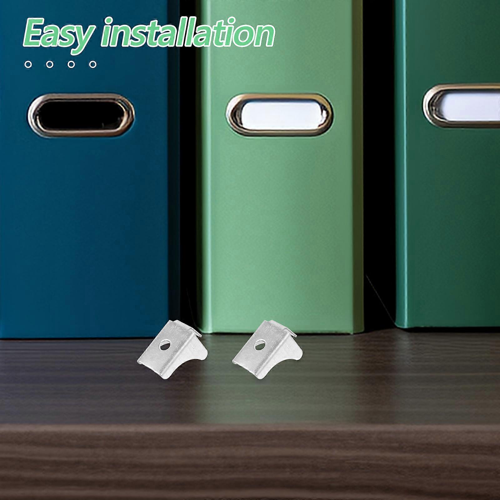 10Pcs Cabinet Shelf Clips Metal File Cabinet Shelf Clips Heavy Duty ...