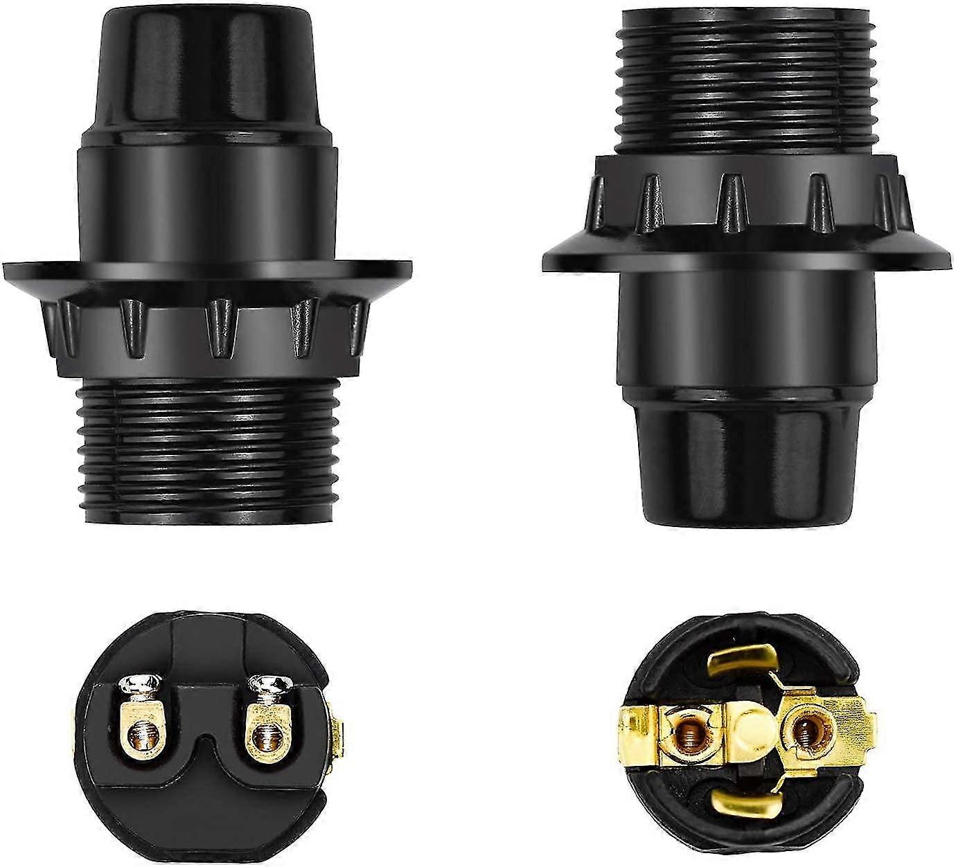 8 Pcs E14 Bulb Lamp Socket 250v 4a Bulb Socket Fit E14 Screw Bulbs ...