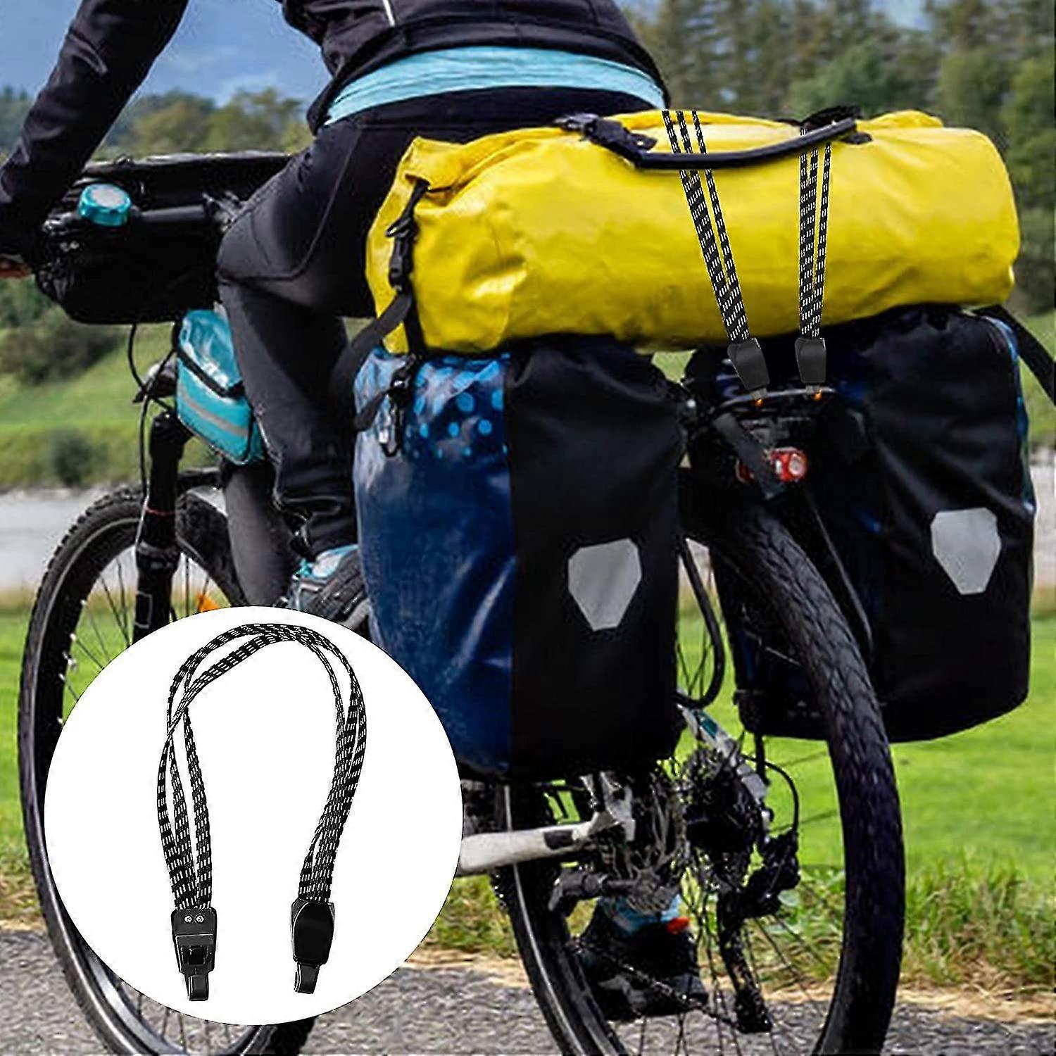 elastic Bungee Cords With Hooks, 4pcs 3 In 1 Luggage Carrier Straps ...