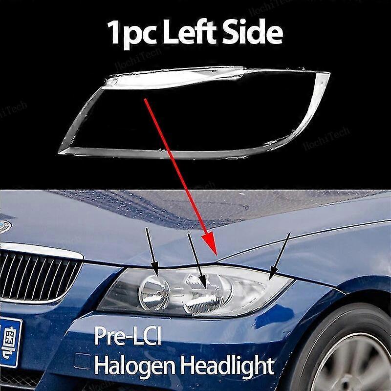 Head Lights Cover For Bmw 3 Series E90 E91 Pre-lci Pre-facelift ...