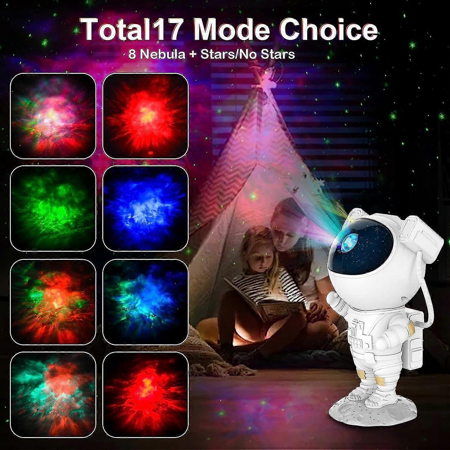 Astronaut Galaxy Projector Starry Sky Night Light, Astronaut Star ...
