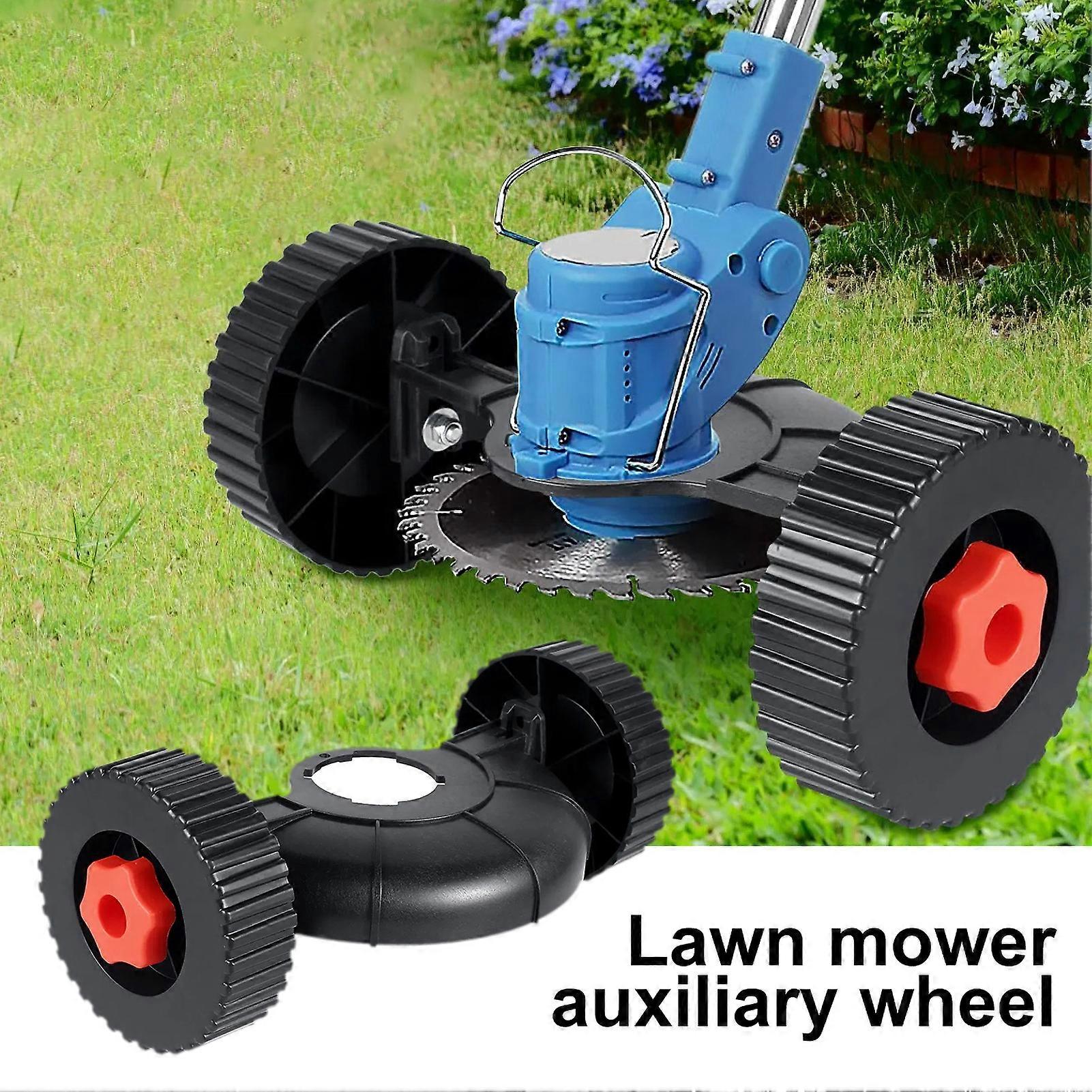 Lawn Mower Auxiliary Wheels Universal Lawn Mower Support Wheels Easy ...