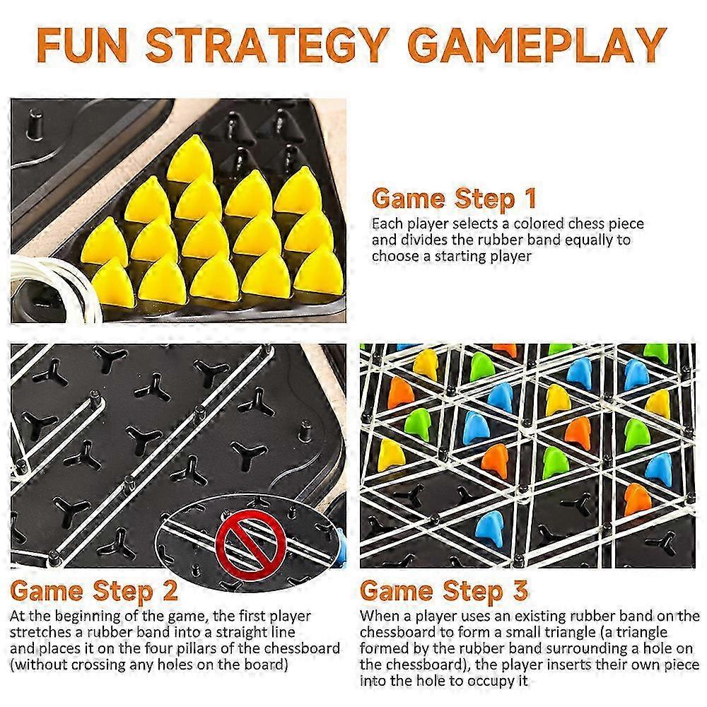 Chain Triangle Game, Interactive Board Game, Triangle Chess Board Game ...