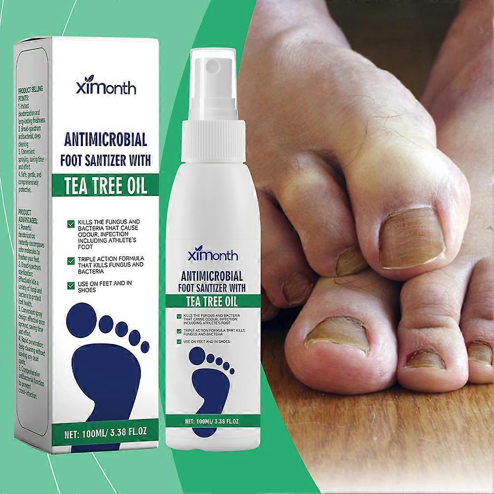 Foot Sanitizer Spray with Tea Tree Oil, Tea Tree Oil Spray for Foot and ...