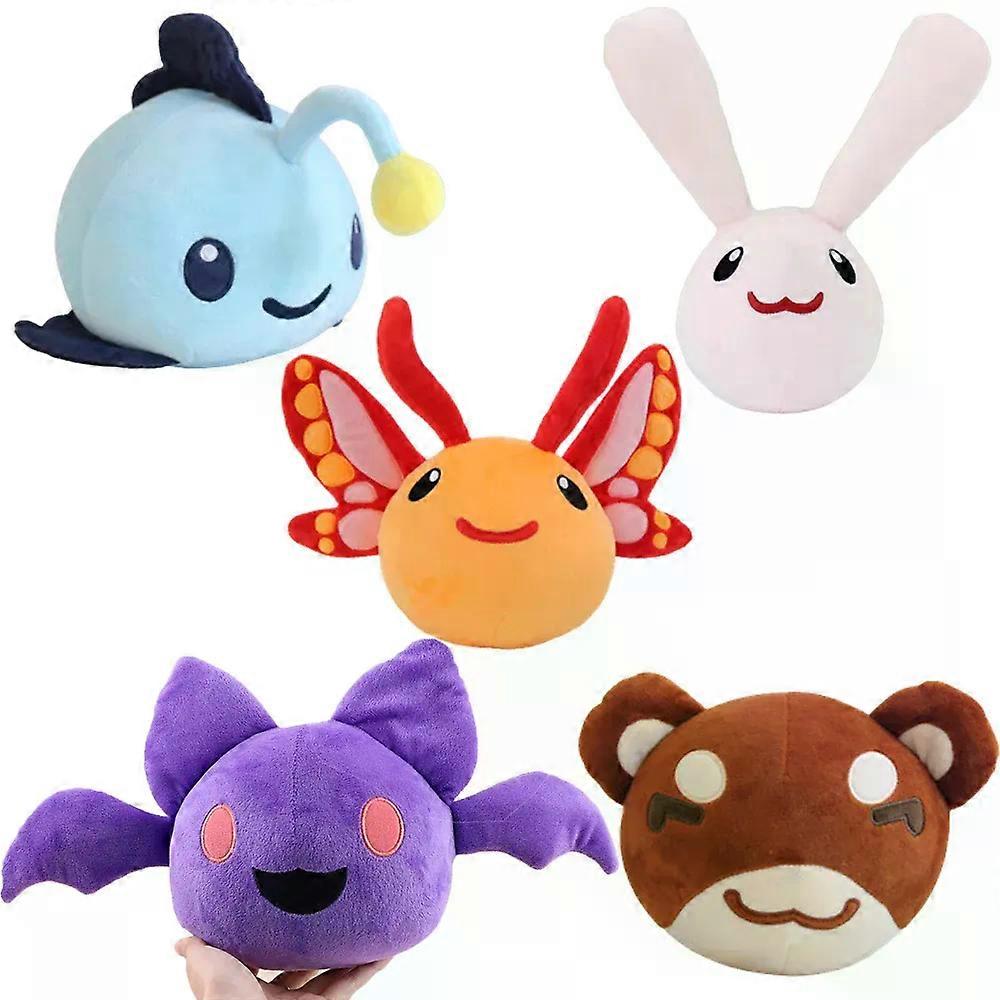 Gaibosi Slime Rancher 2 Plush Toys Angler Batty Ringtail Flutter Soft ...