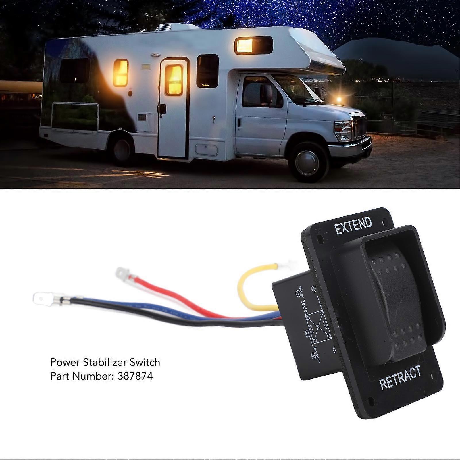 Power Stabilizer Switch with Harness Replacement 387874 12V Extend ...