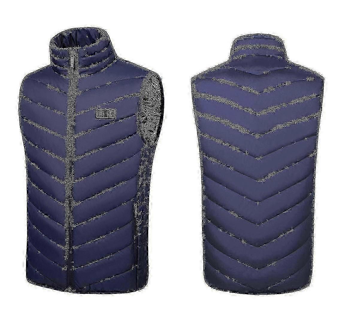 Upgraded 11 Zones Men Heated Vest Usb Charging Heating Coat Smart ...