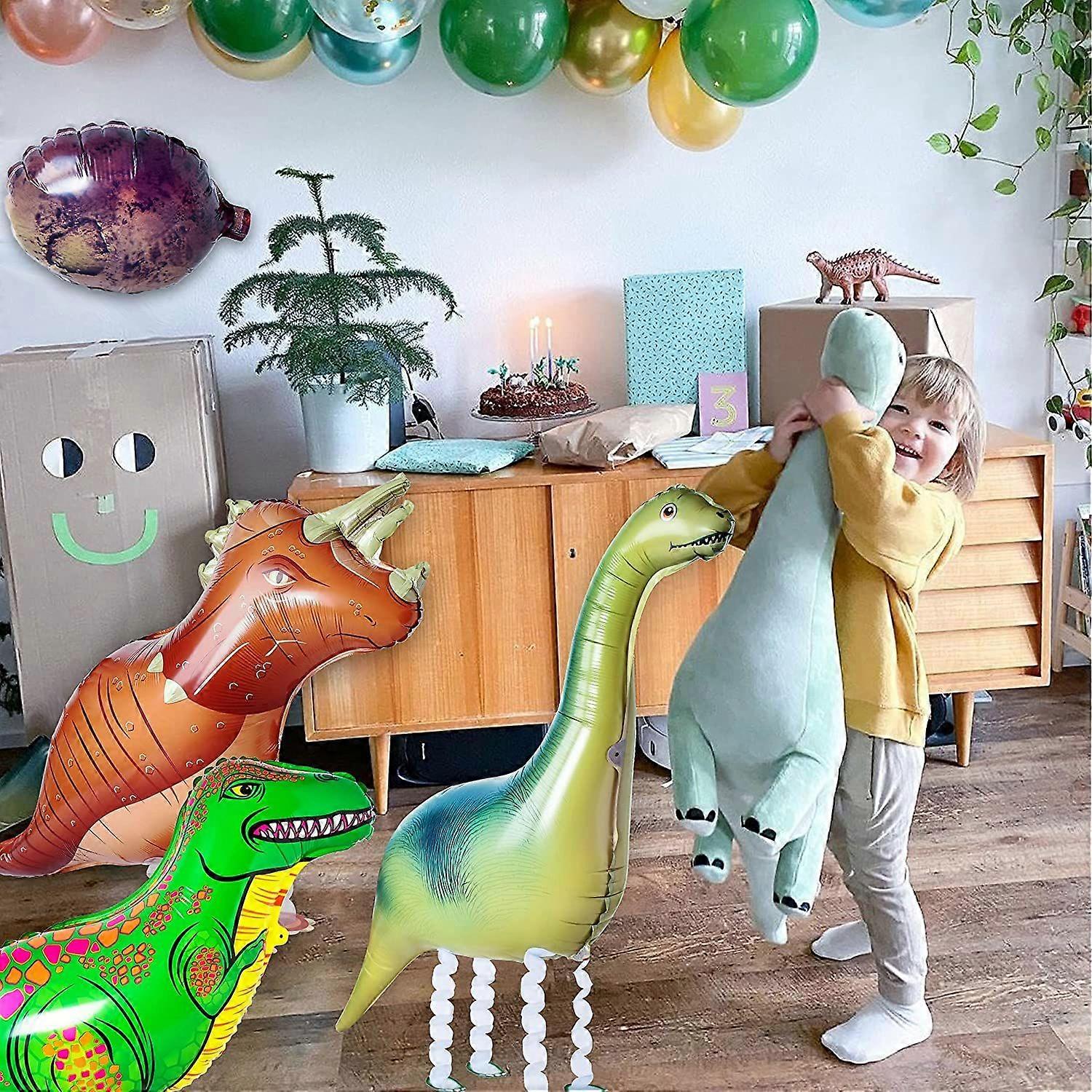 Dinosaur Balloons 6Pcs Walking Dinosaur Balloons Dinosaur Party ...