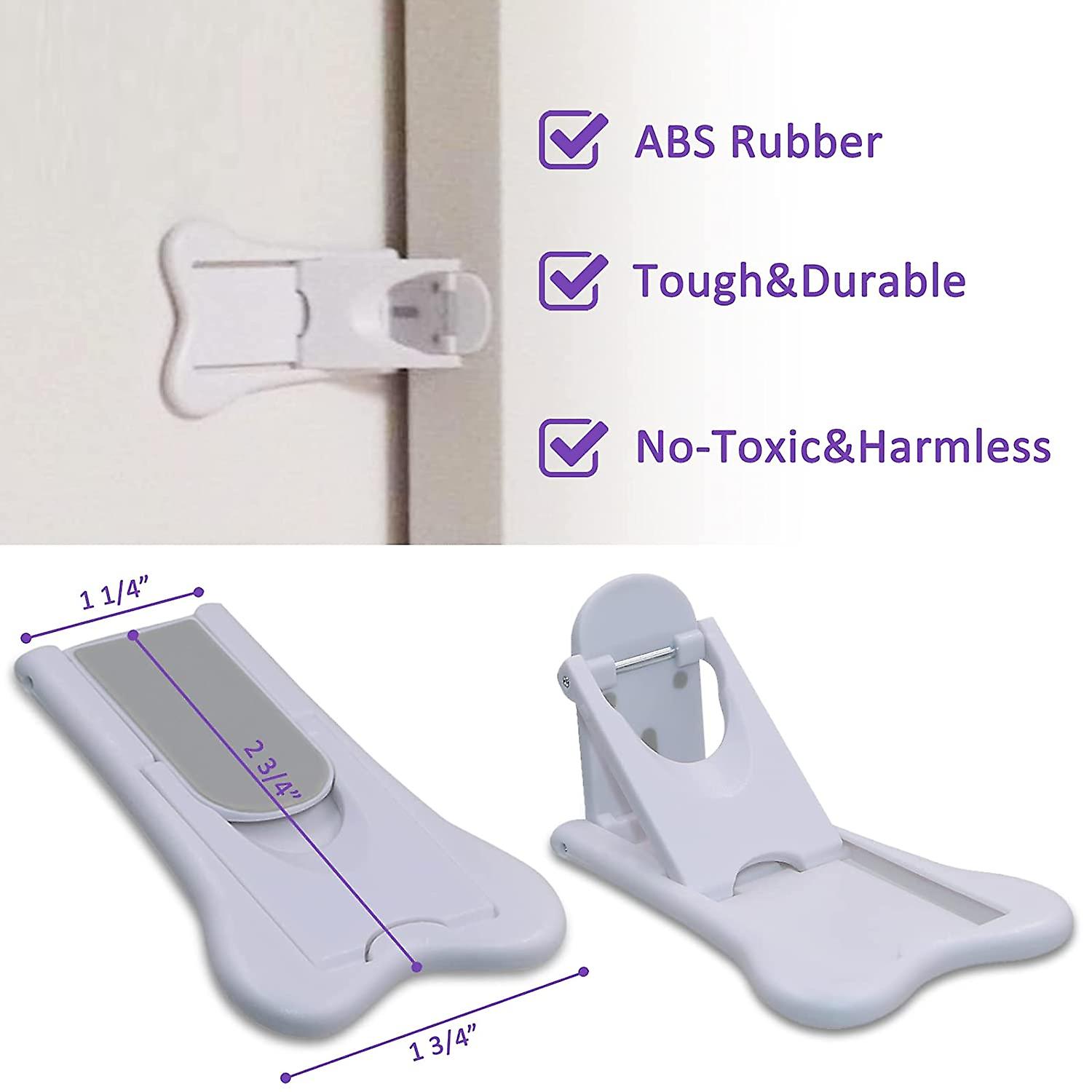 Sliding Door Lock for Child Safety, 2 Pack Window Stoppers for Sliding ...