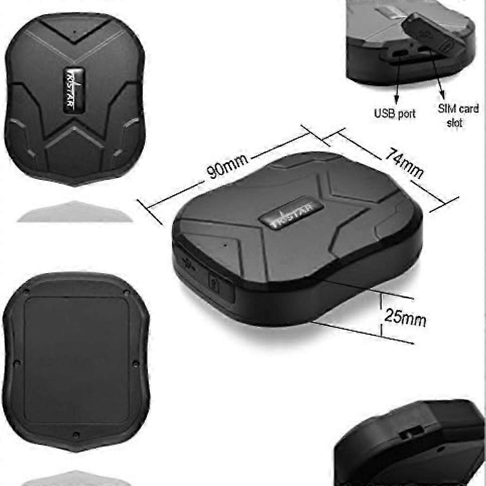 TKSTAR real time gps tracker with powerful magnet hidden tracker ...