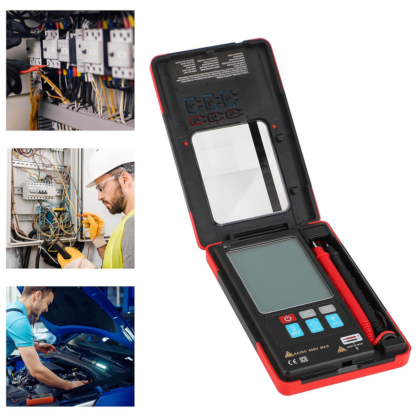 Digital Multimeter Multi-function Test Clamshell Design Flashlight Pc ...