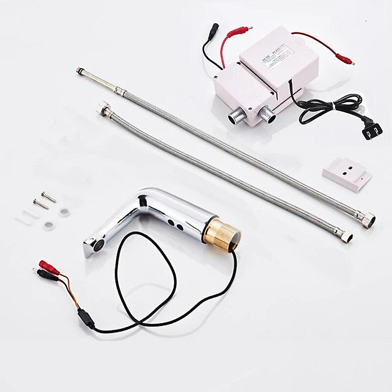 Sensor faucet automatic hand-free infrared sensor sink faucet hot cold ...