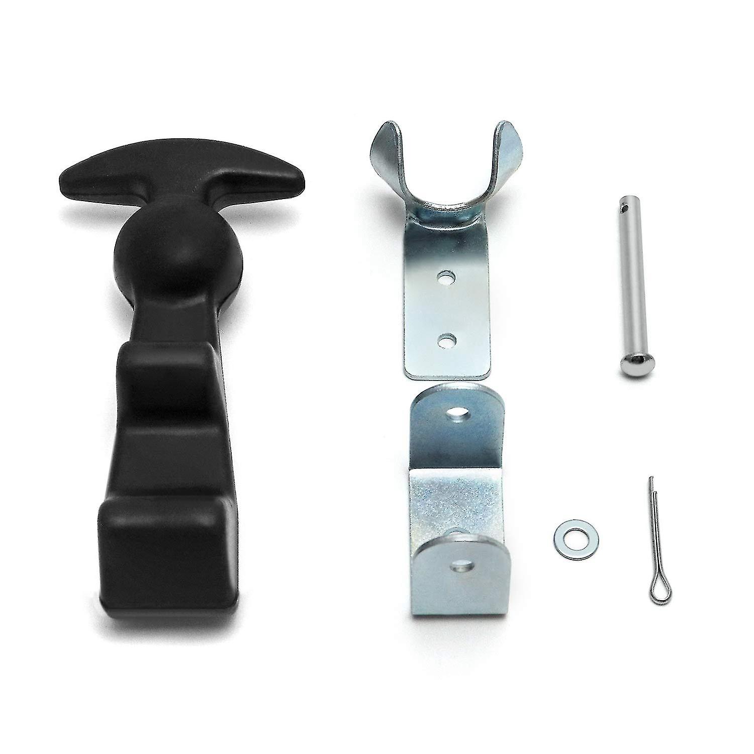 2packs 4.7 Inch T-handle Draw Latches With Brackets, Rubber Flexible ...