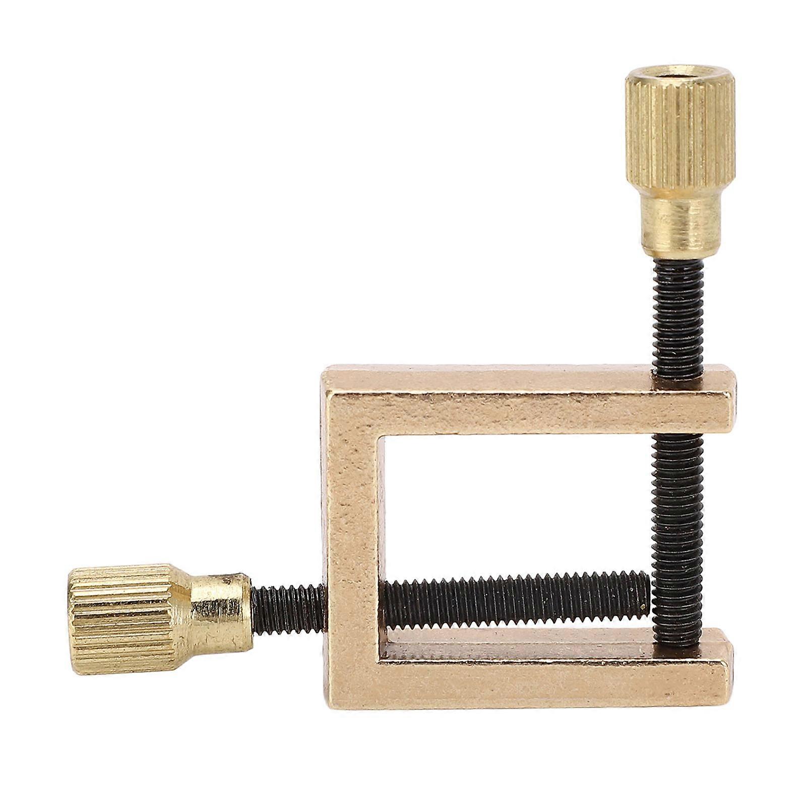 Violin Crack Clamp Double Screw Brass Square Clip Violin Fixing Fixture ...