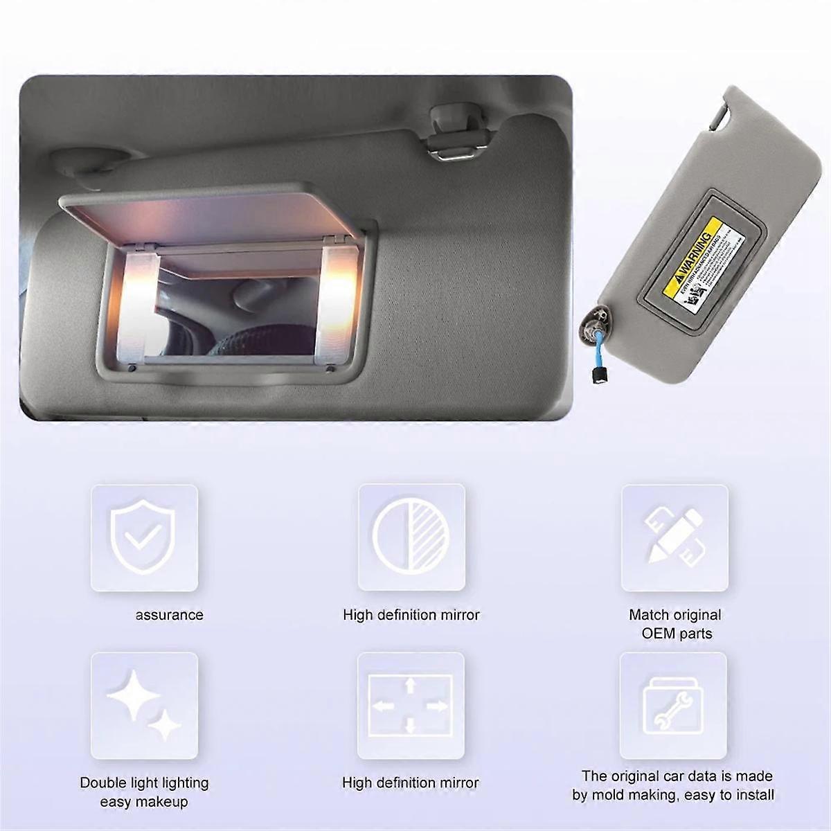 Car Right Sun Visor Shield Shade Board for Accord 2008-2017 ...