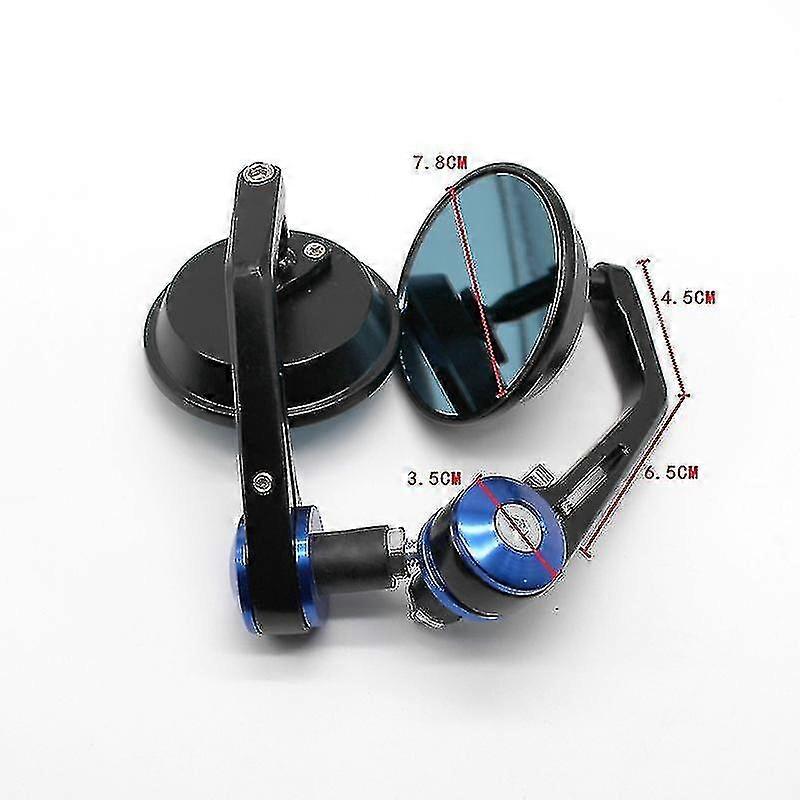 For Vespa Piaggio Handlebar Mirror Rearview Mirror Cnc Aluminum Sprint ...