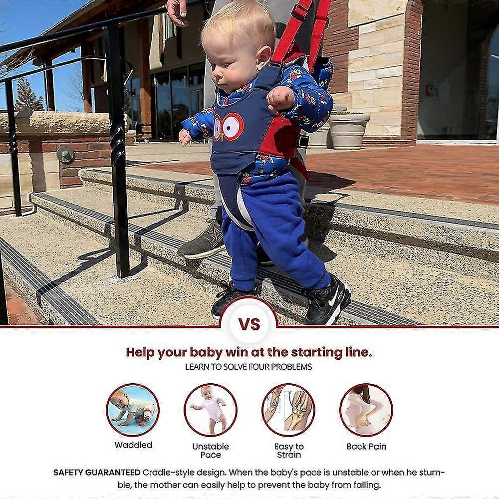 Baby Walking Harness - Handheld Kids Walker Helper - Toddler Infant ...