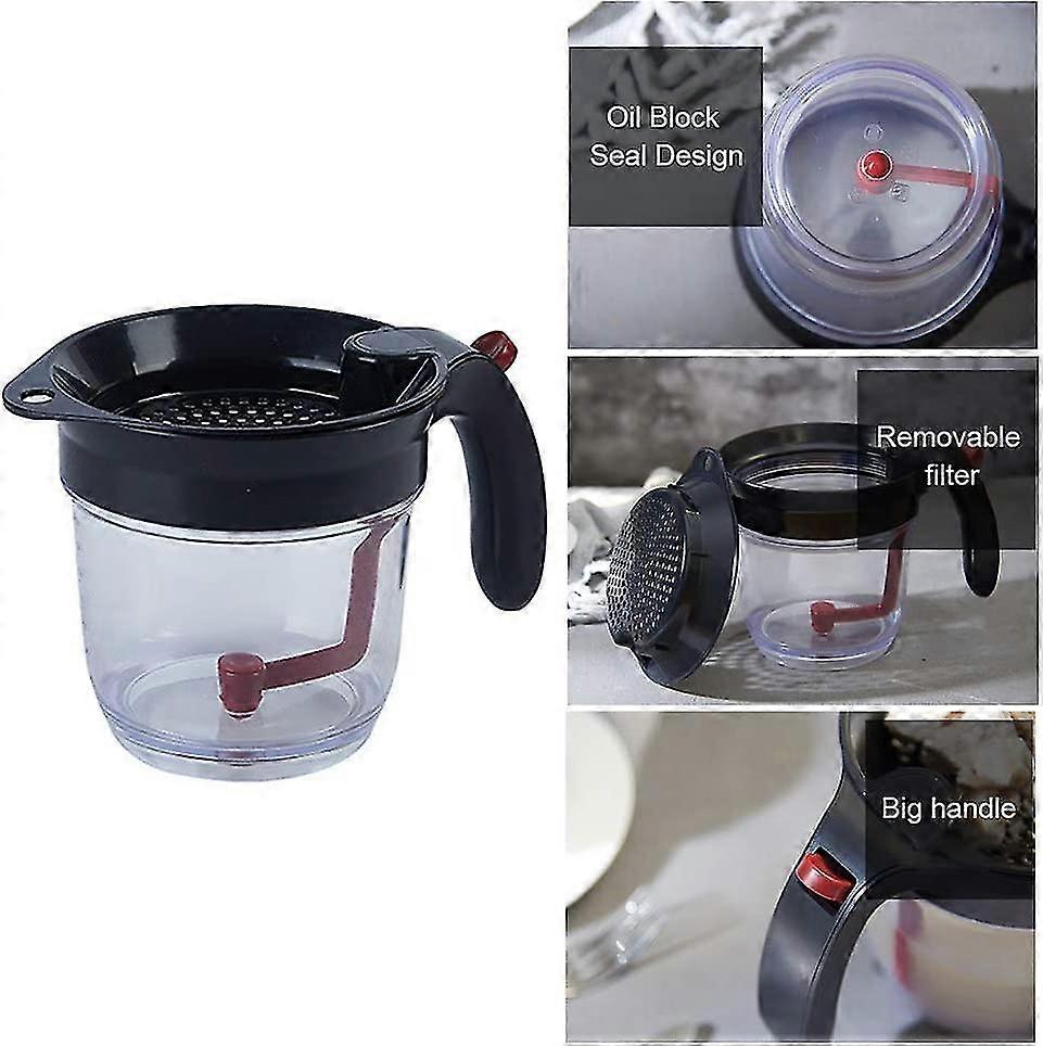 Fat Separator Jug Fat Separator Fat Separator Jug With Handle & Sieve ...