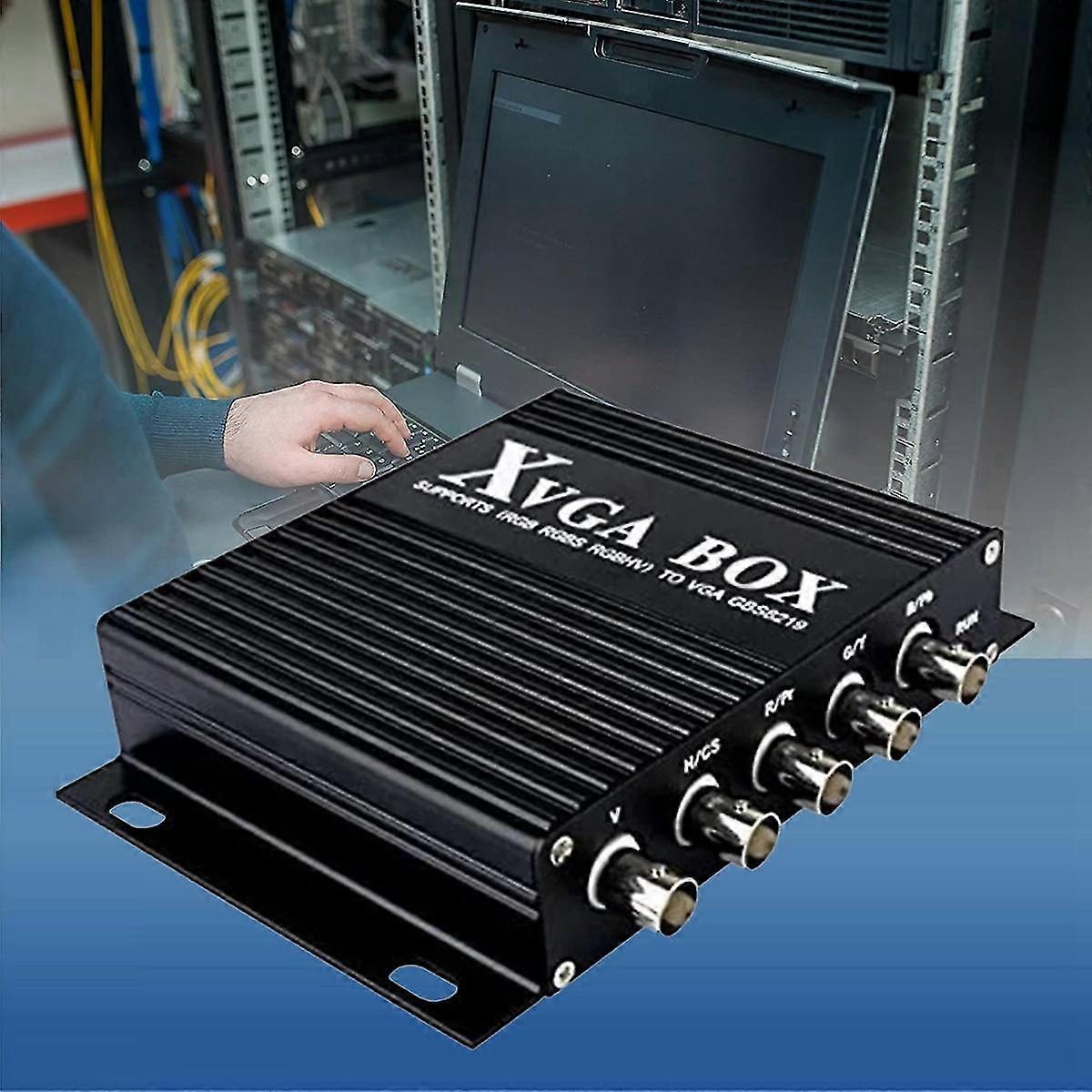 Gbs-8219 Video Converter Xvga Box Cga/ega/rgb/rgb/rgbhv/vga Replace The ...