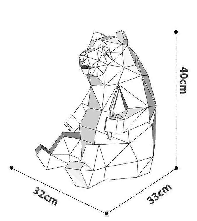 1pcs 3 Pcs 3D Origami Handmade Paper Animal Origami for Children 3D ...