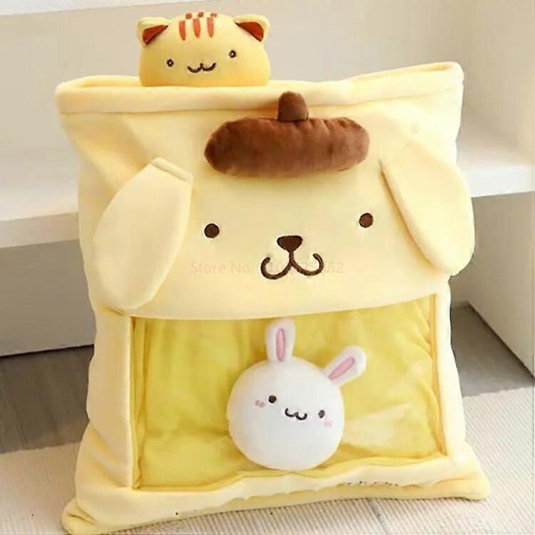 Sanrio Cartoon Kawaii My Melody Pompompurin Kuromi Balls Pudding Candy ...